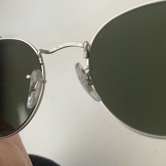 Ray-Ban | Accessories | Rayban Silver Flash Round Sunglasses | Poshmark